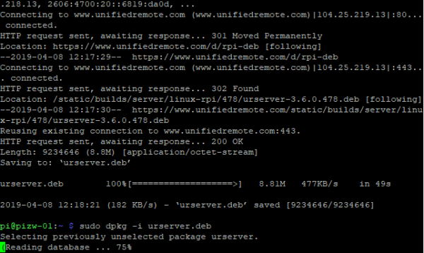 Installing Unified Remote for Raspberry Pi - CrackedConsole