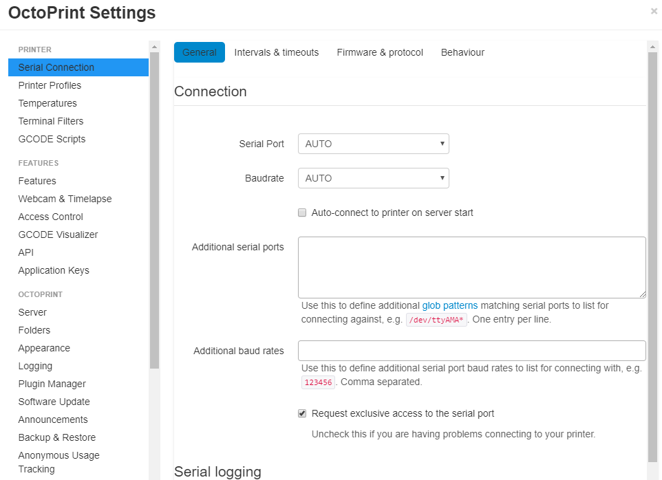 Installing OctoPrint and Octoprint-TFT to control your 3D Printer, with ...