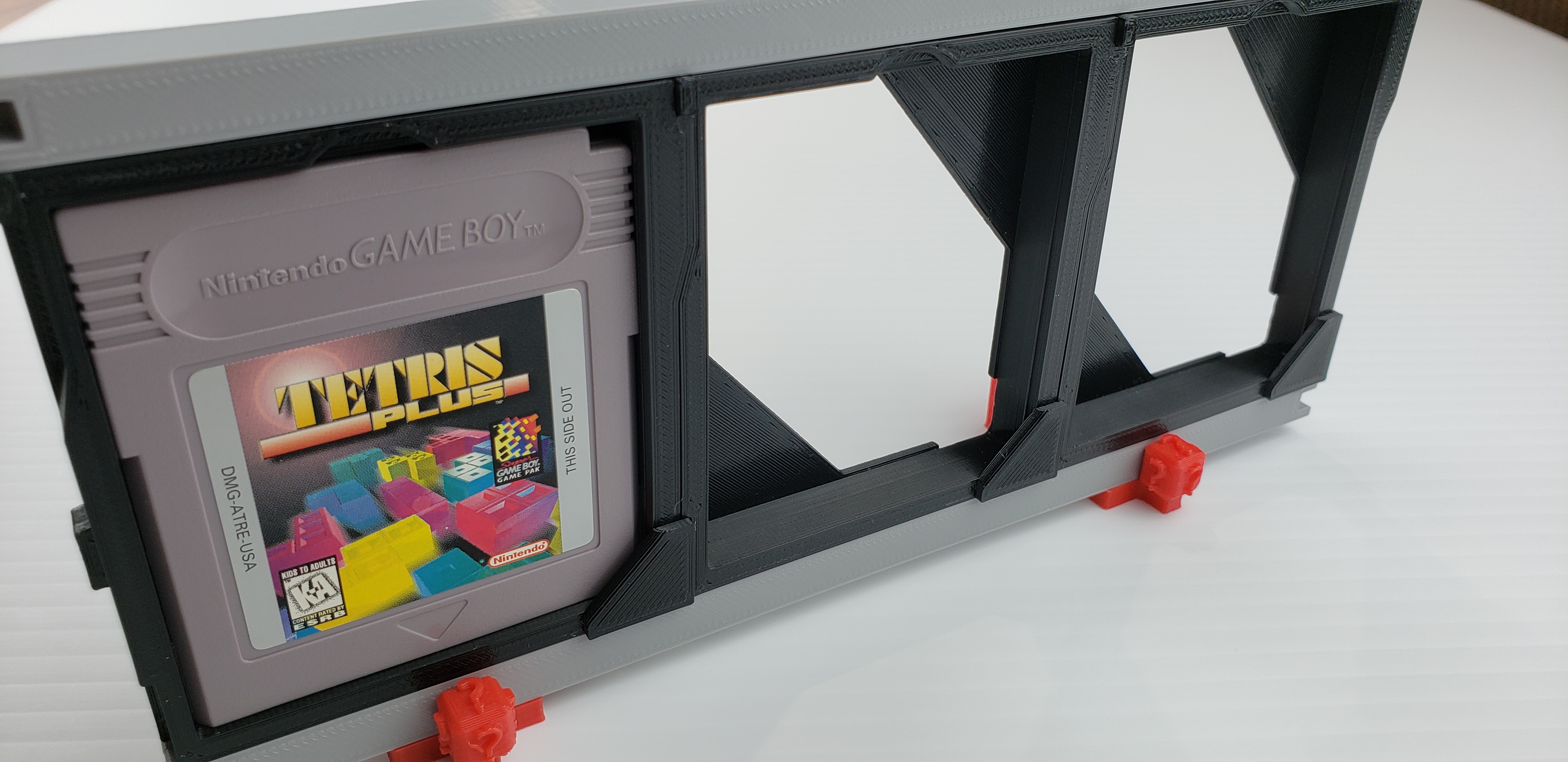 GameBoy / GameBoy Color cartridge case – Stackable and interlocking to ...