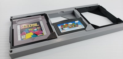 GameBoy / GameBoy Color cartridge case – Stackable and interlocking to ...